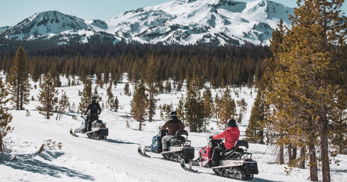 Guided Snowmobile Tours | Mammoth Lakes, CA